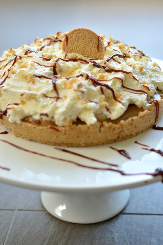 Golden Oreo Banoffee Pie Recipe. - Lux Life London